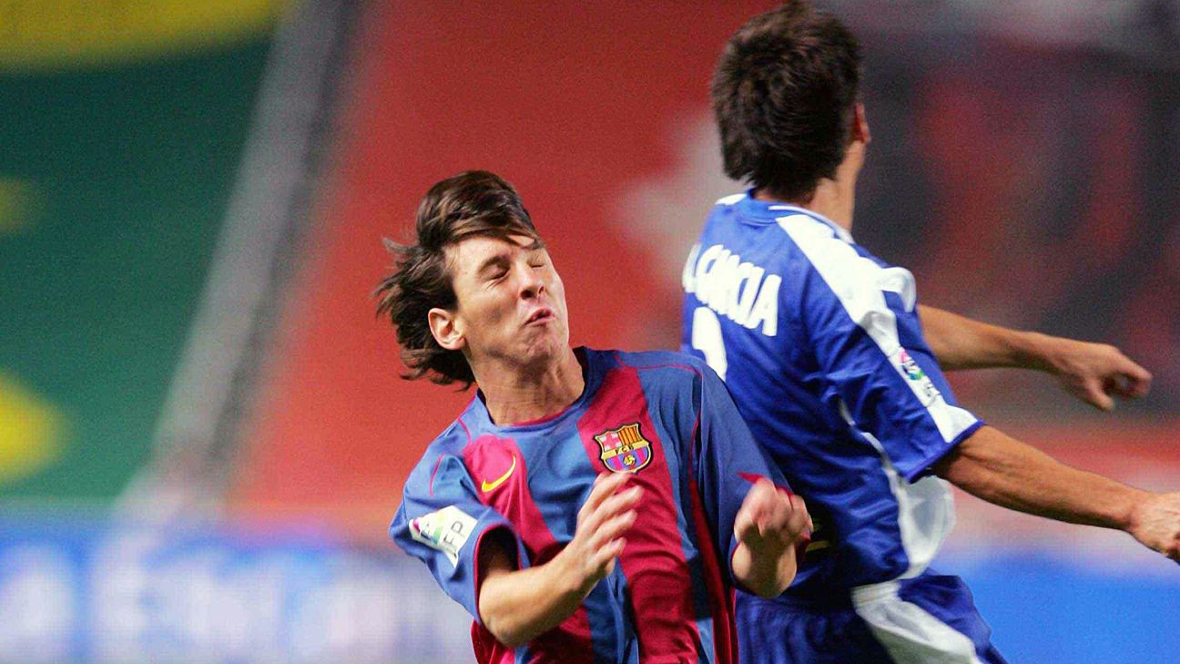 Time flies: Lionel Messi marks 10th anniversary of his Barcelona debut ...