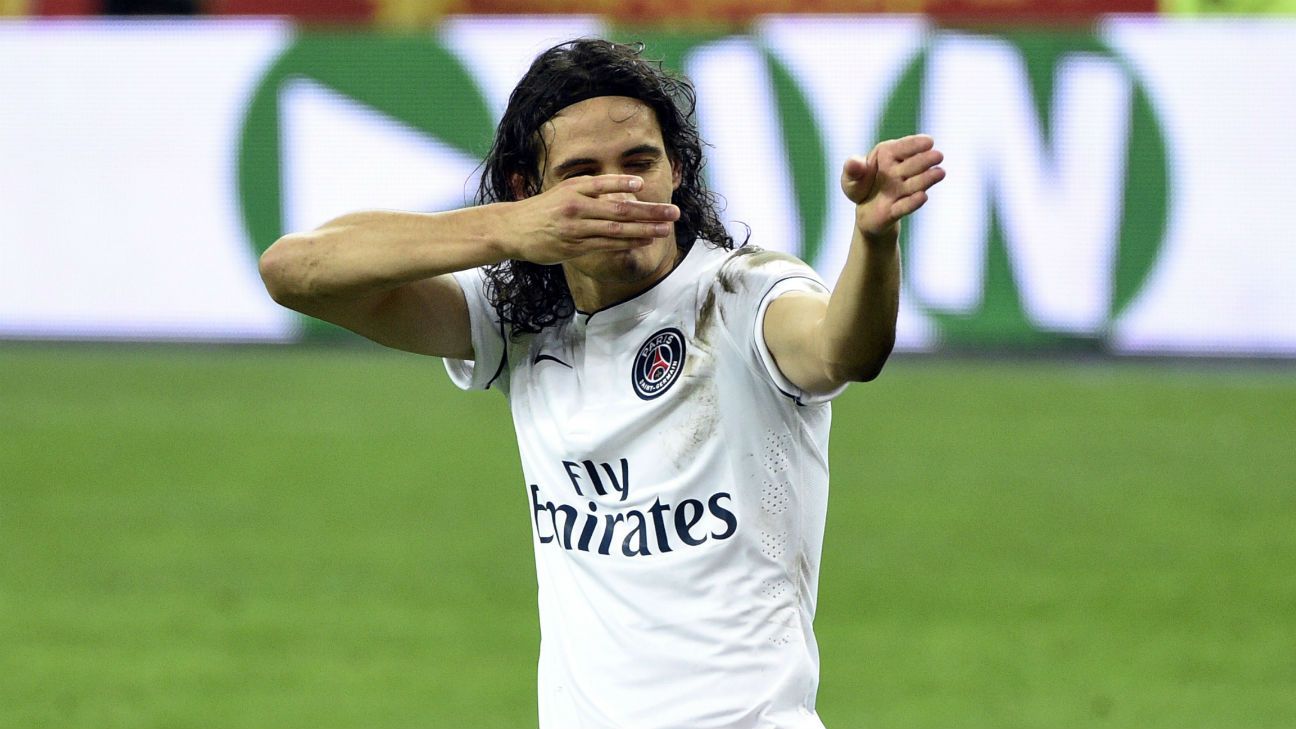 Edinson Cavani sent off for PSG after 'hunter' goal celebration vs ...