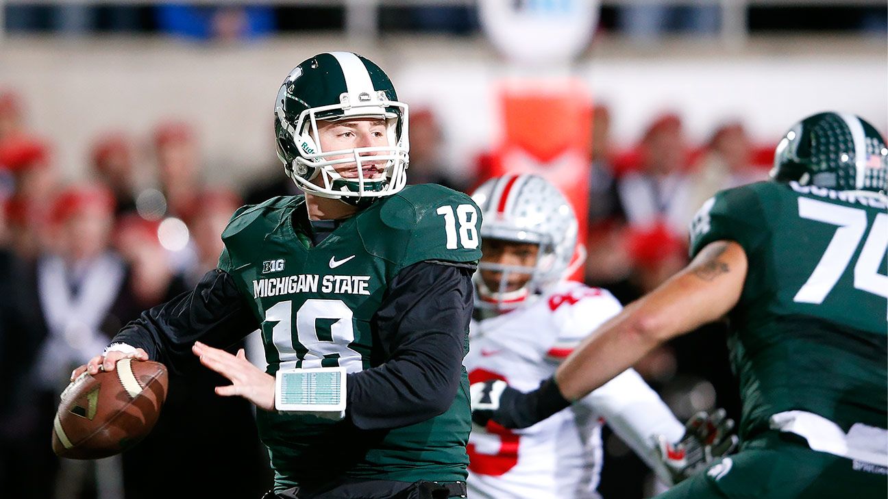 Michigan State Spartans QB Connor Cook says he'll return for senior ...
