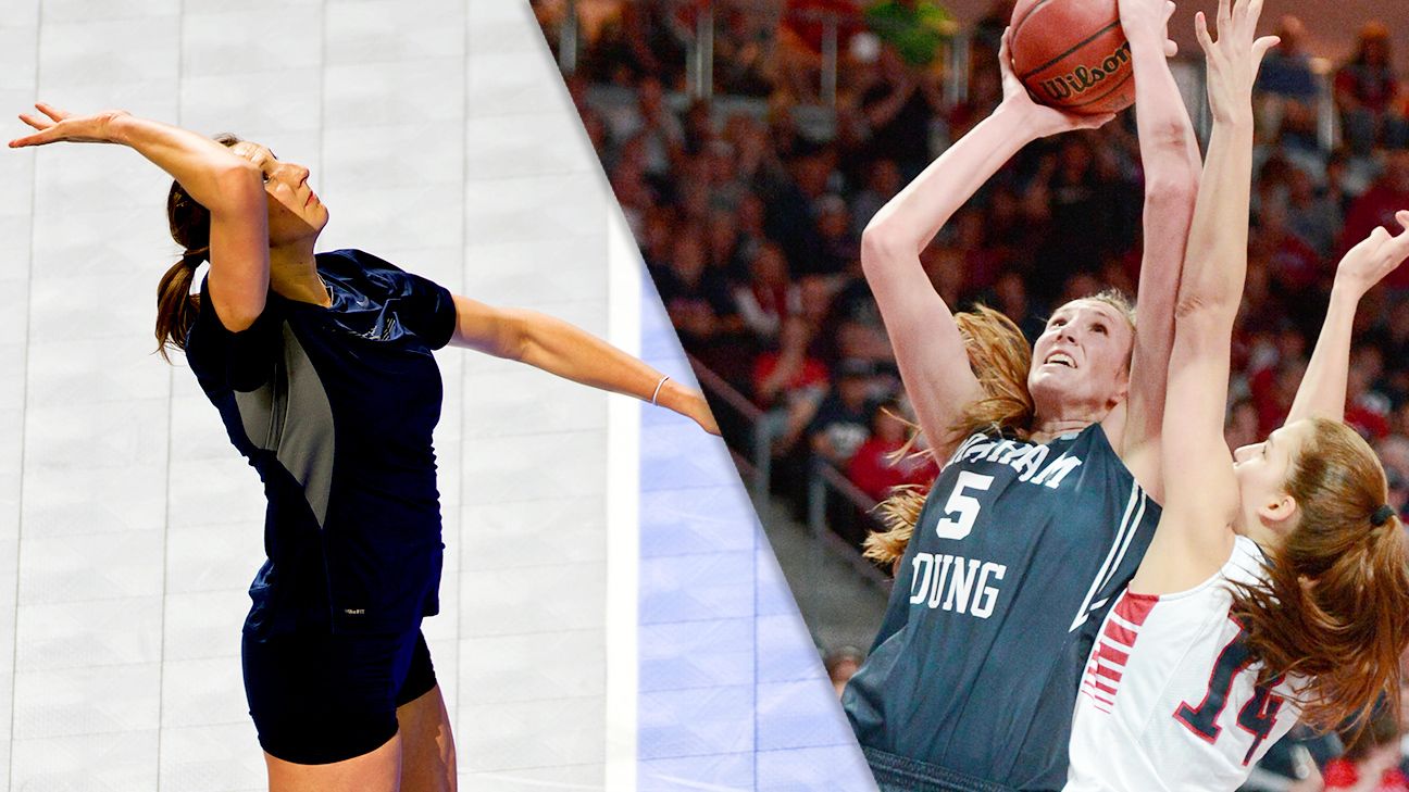 Big Decision Awaits BYU Two-Sport Star Jennifer Hamson - ESPN