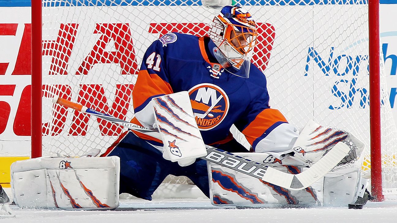 Islanders goalie Jaroslav Halak out for Brooklyn opener - ESPN