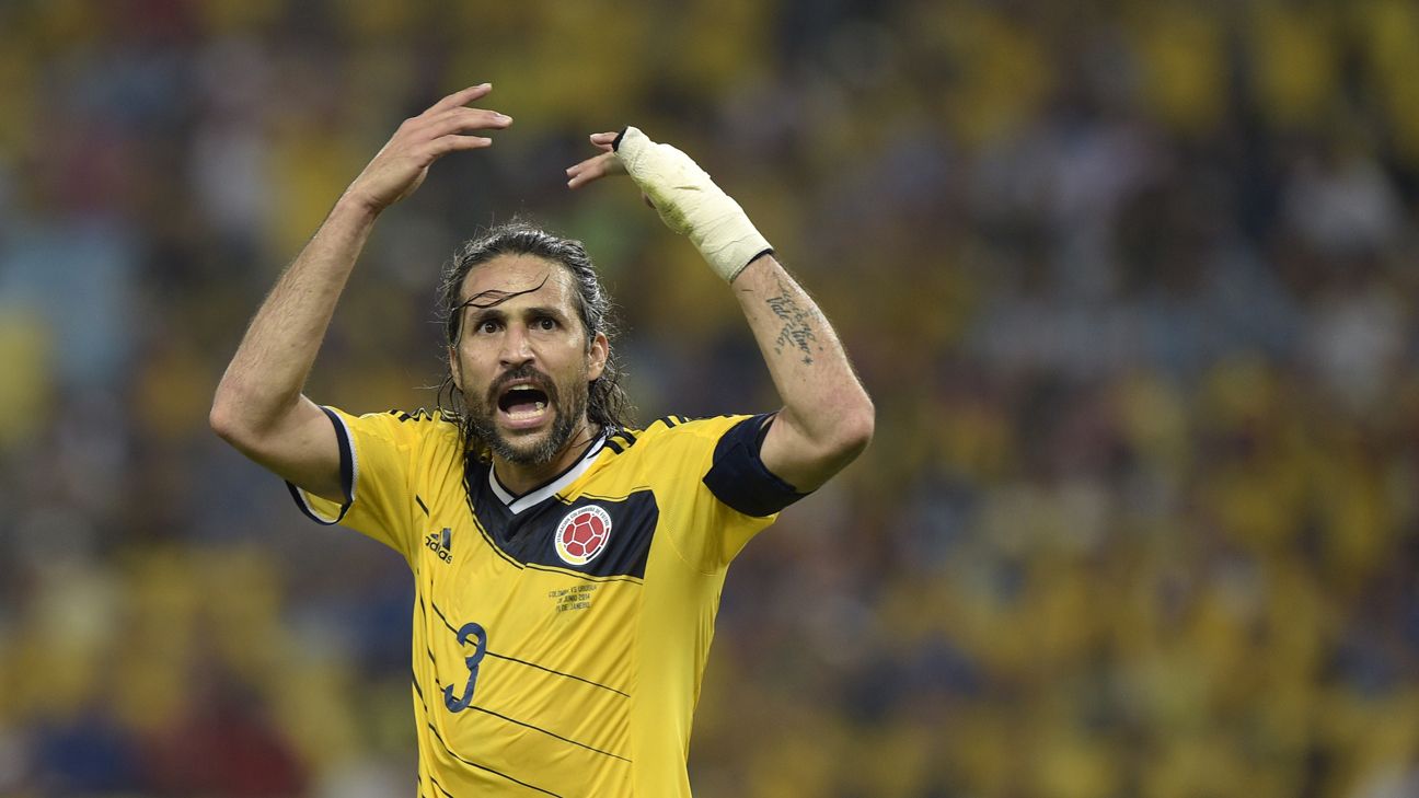Ex-Colombia captain Mario Yepes retires from football - ESPN
