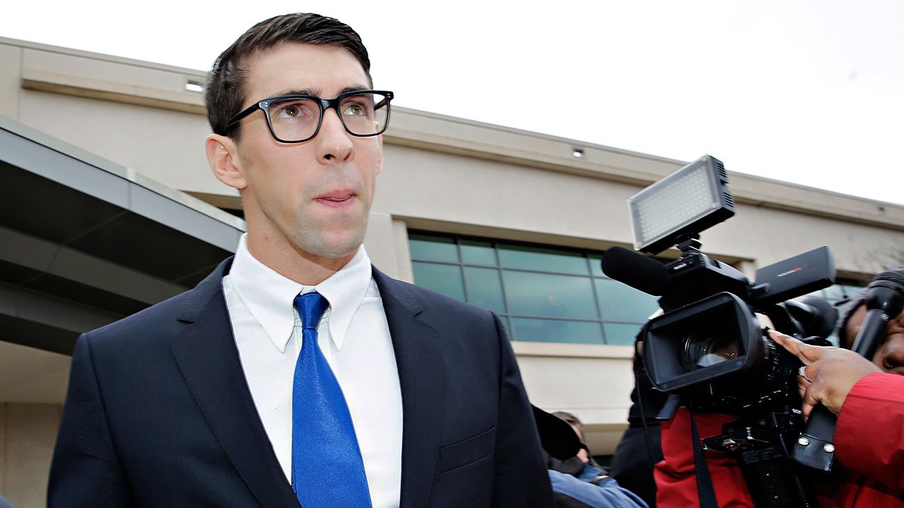 Gold Medalist Michael Phelps Pleads Guilty To Dui Espn