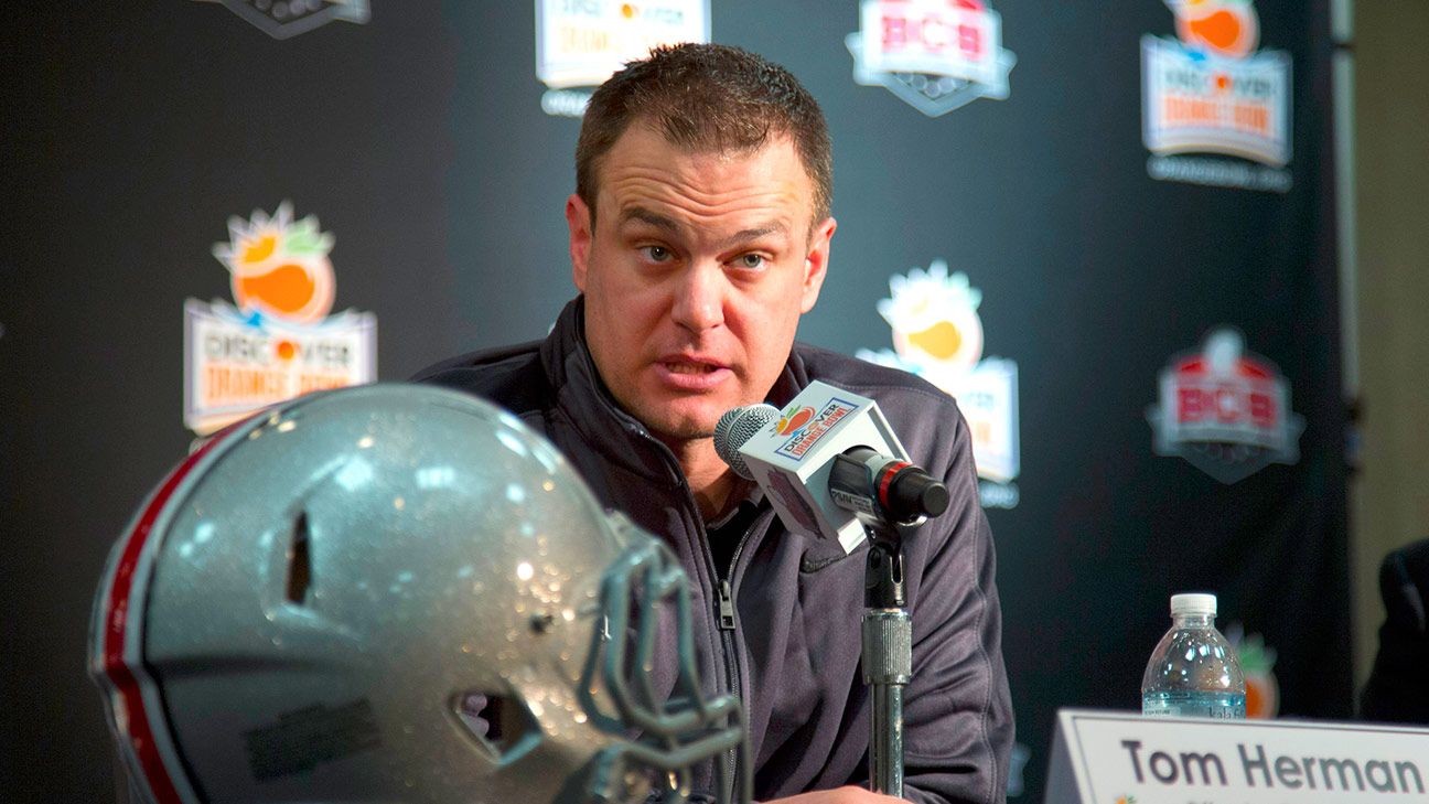 Tom Herman focuses on Ohio State Buckeyes now, Houston later - ESPN ...