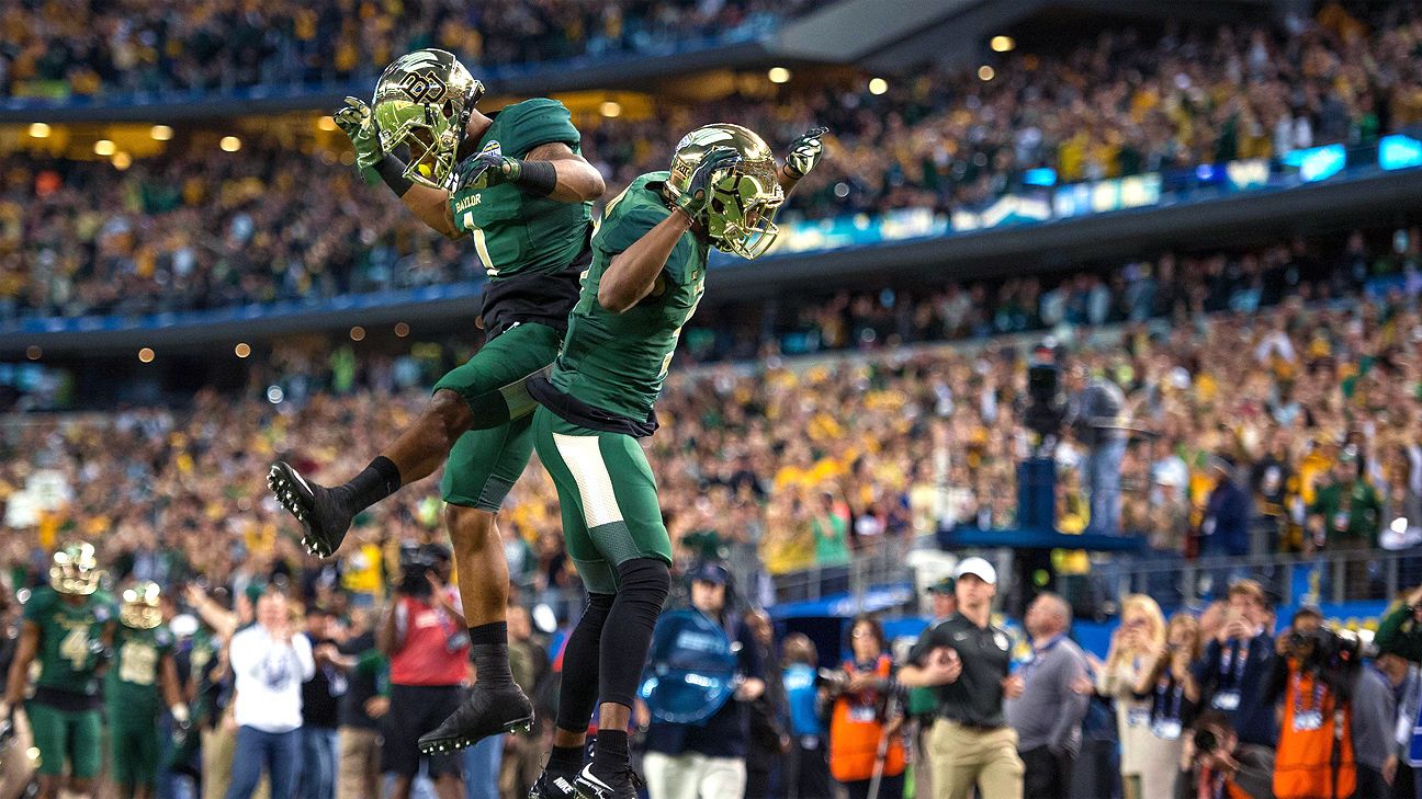 Baylor's 'Wide Receiver U' reloads with even more speed - ESPN - Big 12 ...