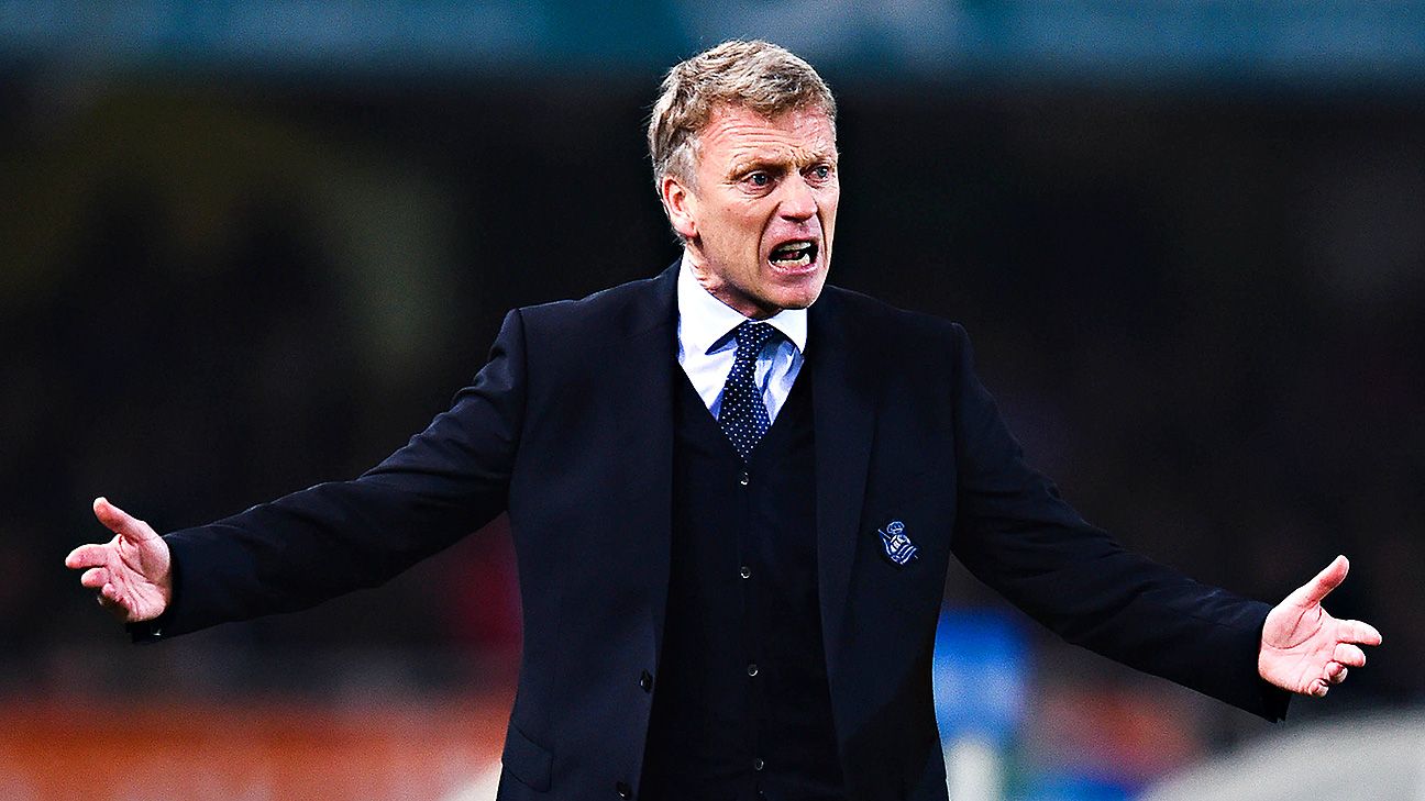 Copa del Rey: David Moyes sent off as Real Sociedad crash out - ESPN