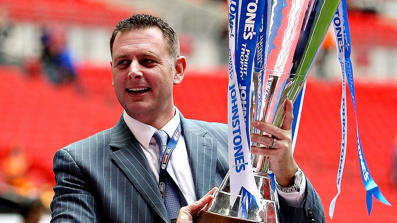 Peterborough part company with manager Dave Robertson after defeat - ESPN