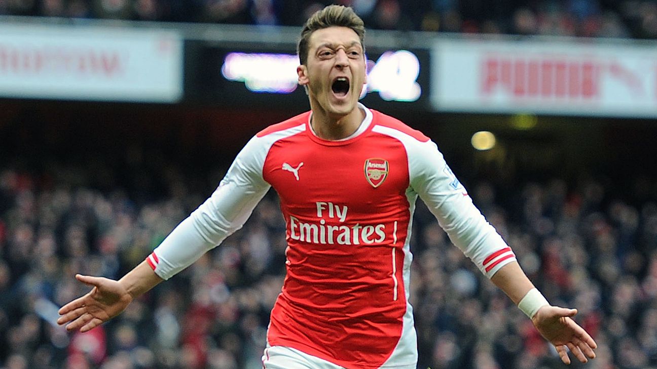 Mesut Ozil named Arsenal's player of the season by fans - ESPN
