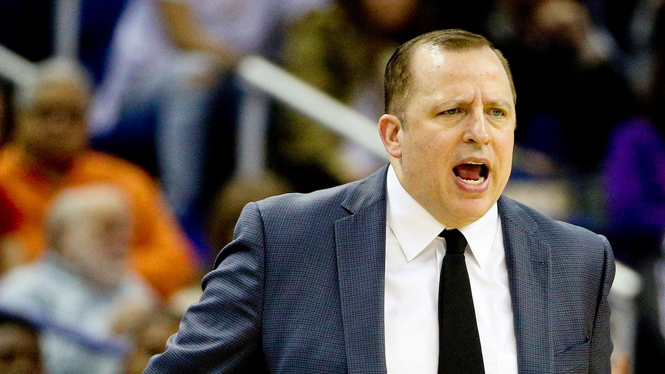 Tom Thibodeau hired by Wolves as coach and president - ESPN