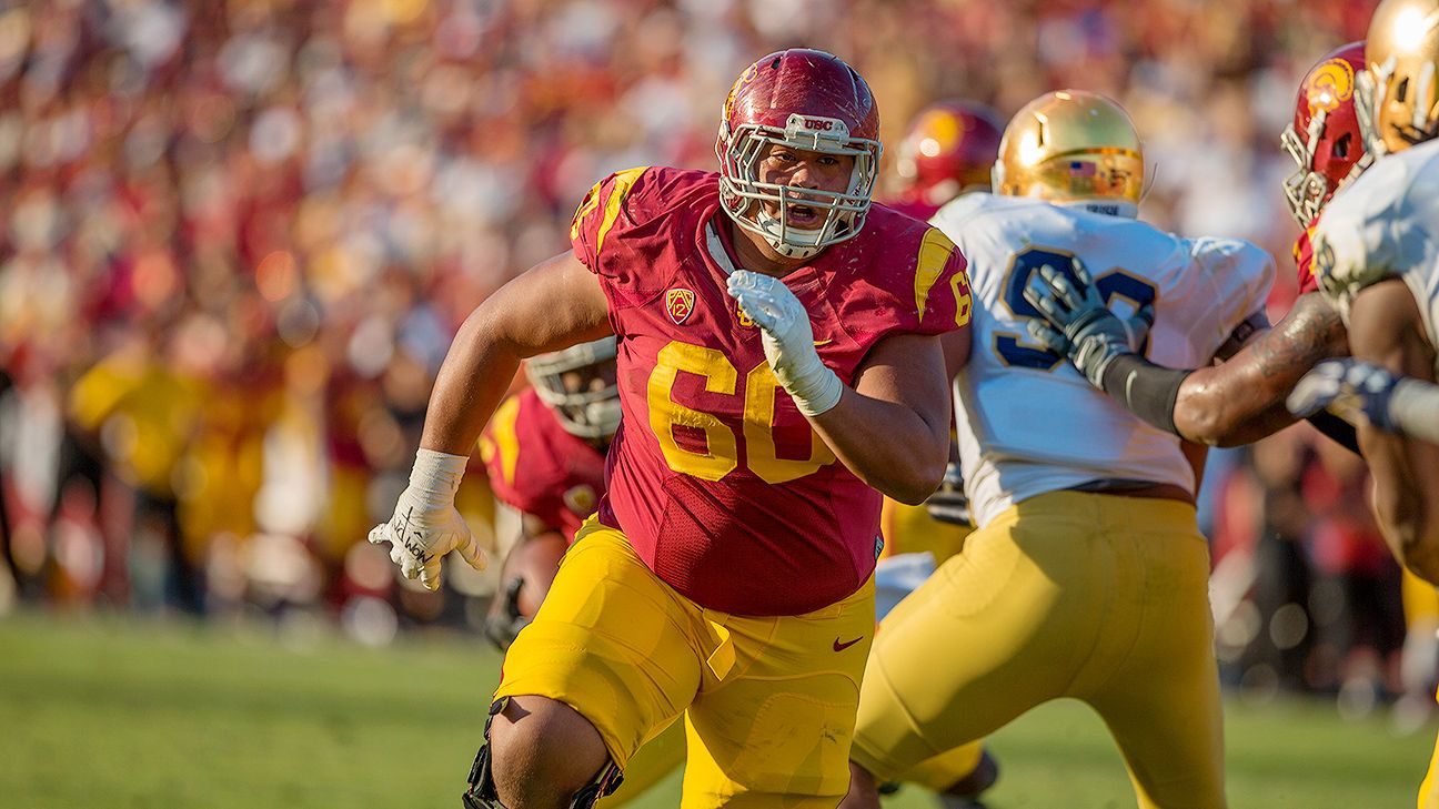 USC's Viane Talamaivao to have surgery for torn pectoral muscle - ESPN