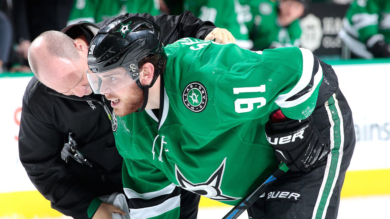 Tyler Seguin of Dallas Stars hurt on what coach Lindy Ruff calls 'dirty ...