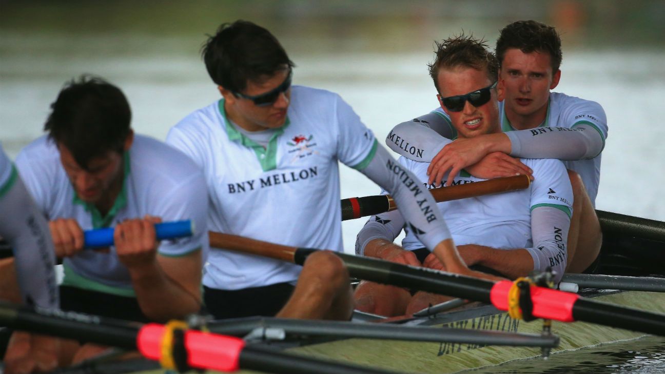 Oxford-Cambridge boat race sponsorship donated to cancer charity - ESPN