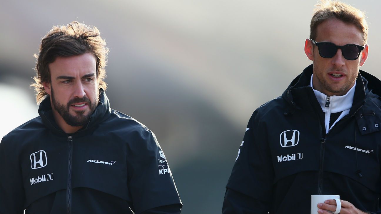 Fernando Alonso prepared for tension with McLaren team-mate Jenson ...