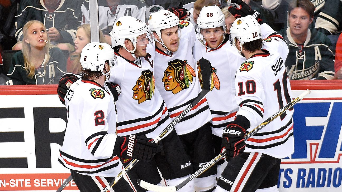 Blackhawks GM sees good squad in his up-and-down bunch - ESPN - Chicago ...