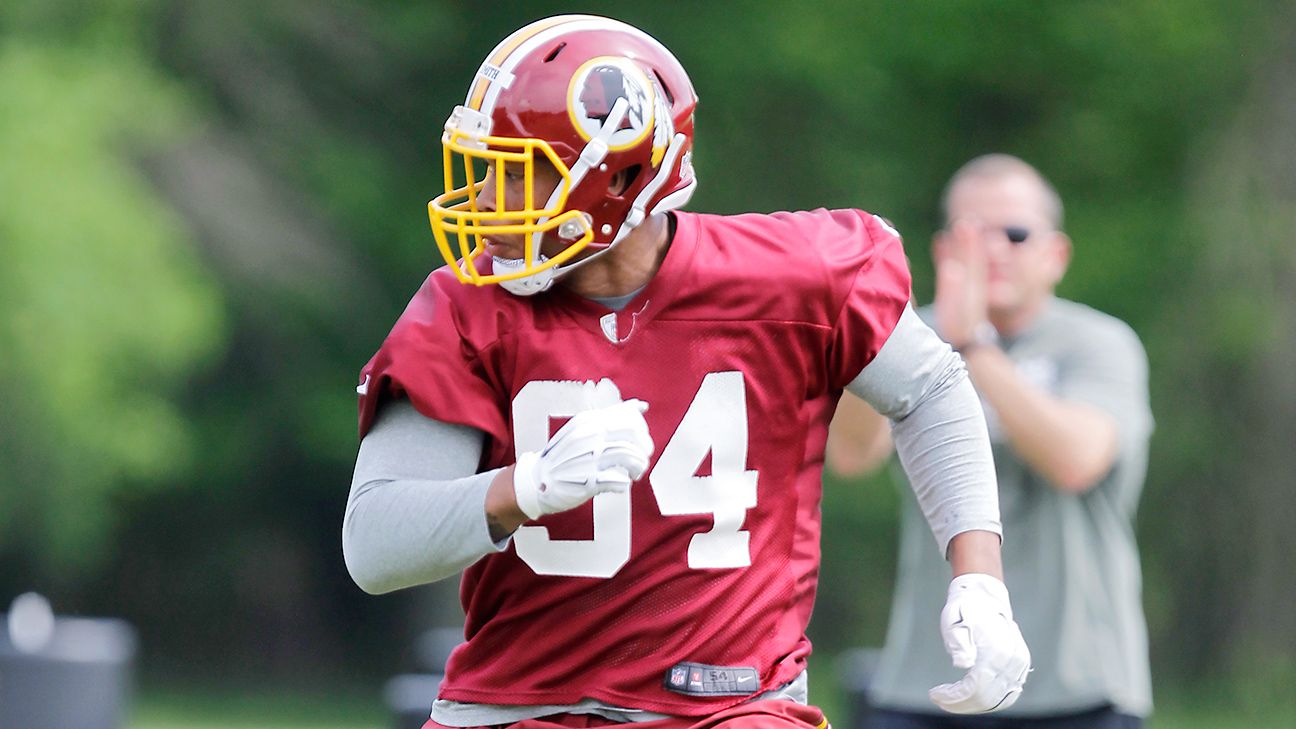 Linebacker Preston Smith's early growth excites Washington Redskins ...