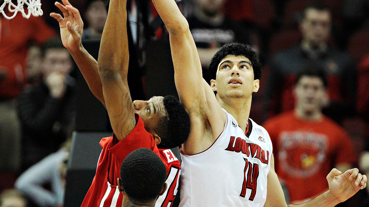 Anas Mahmoud of Louisville Cardinals out after left knee injury - ESPN