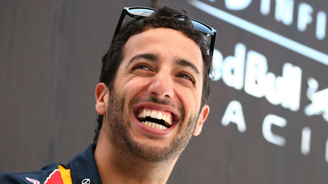 Ferrari link 'a bit of a laugh', says Daniel Ricciardo - ESPN