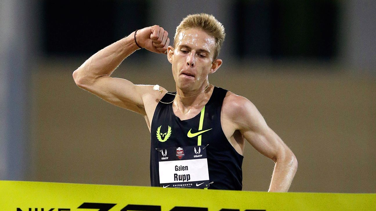 Galen Rupp wins easily and pledges 100 percent support for under-fire ...