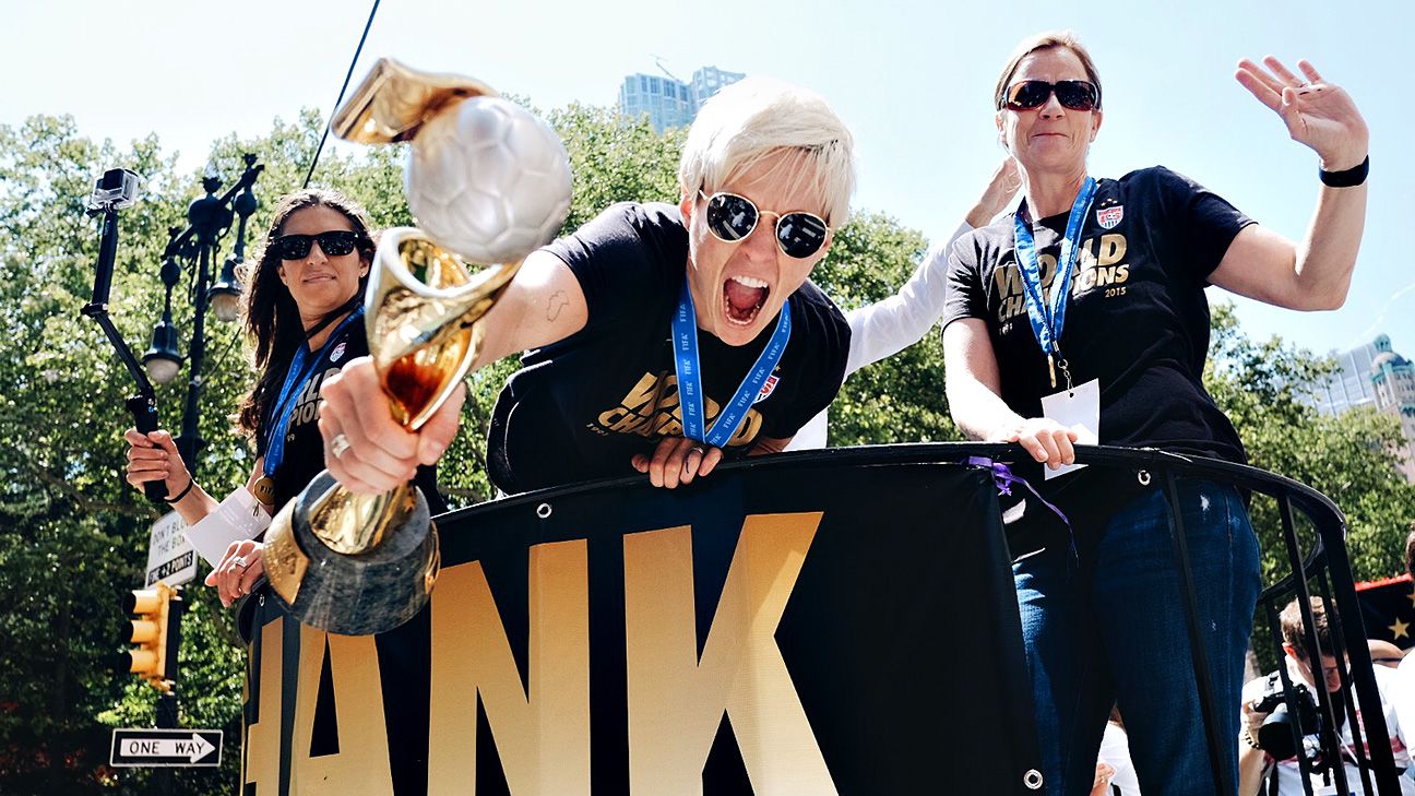 Photos: 9 Stunning Visuals From The USWNT's NYC Parade - ESPN