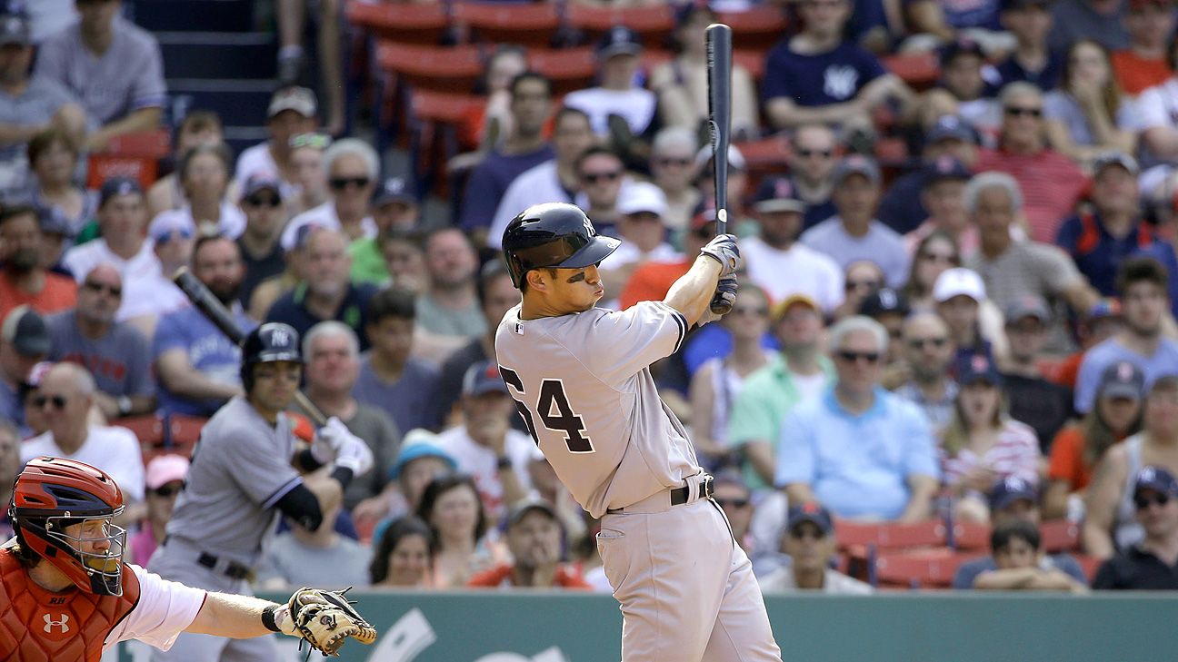 Yankees 2B Rob Refsnyder adds intrigue to second half of season - ESPN ...
