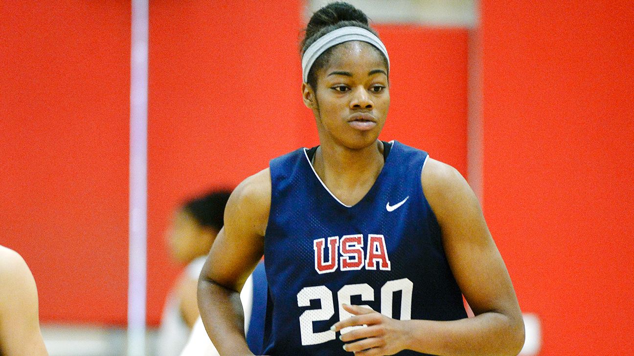 Charli Collier sets sights on Team USA after her dad's death - ESPN