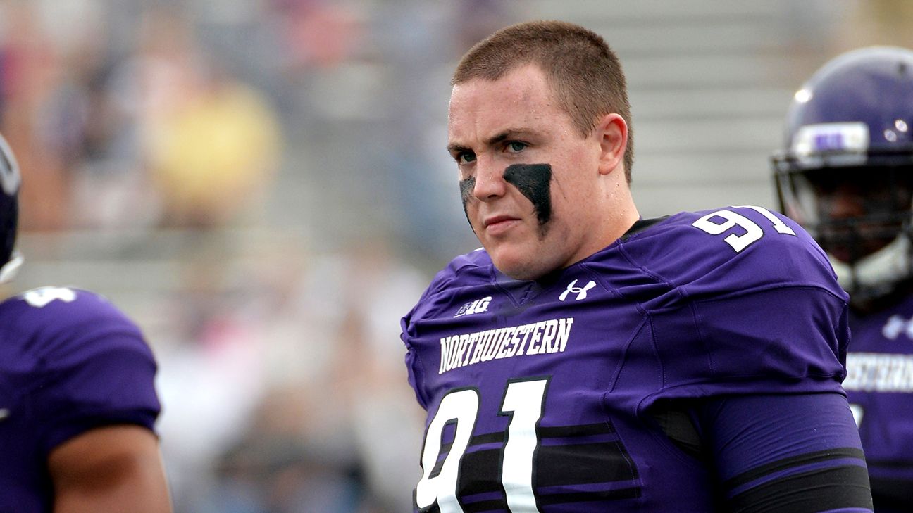 Northwestern DT Sean McEvilly steps away due to health issues - ESPN