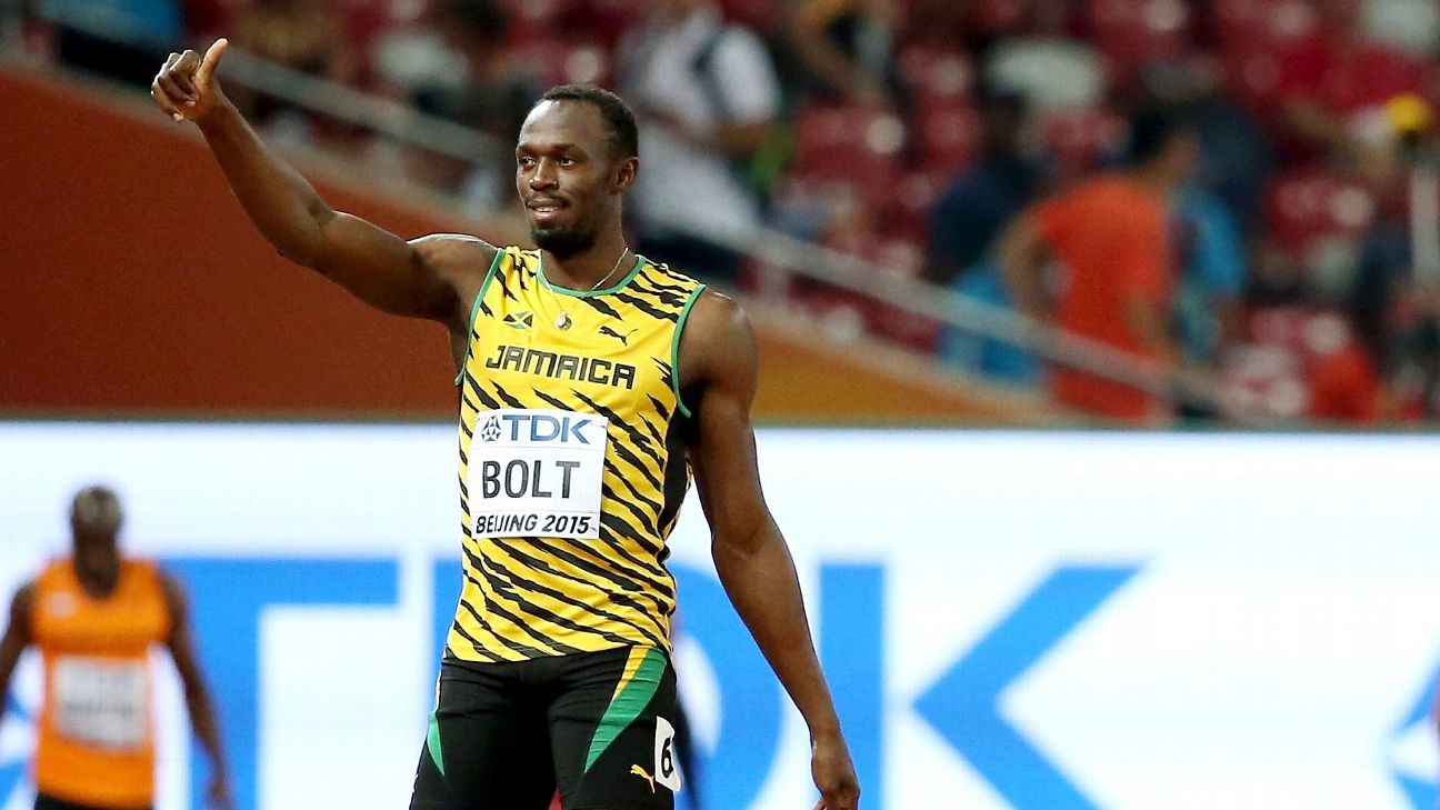 Usain Bolt, Justin Gatlin reach 100-meter semifinals at worlds - ESPN