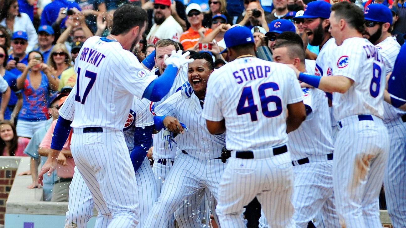 Young Cubs welcome spotlight; having fun in it - ESPN - Chicago Cubs ...