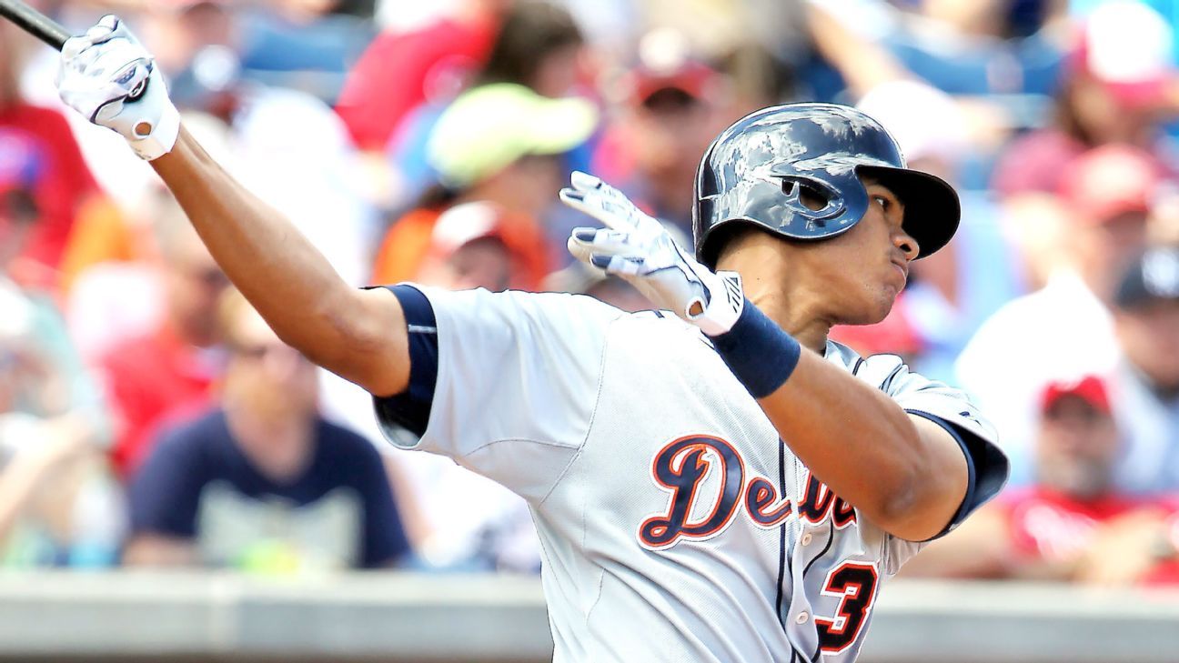 Steven Moya aims to make bid for 2016 job with Detroit Tigers - ESPN ...