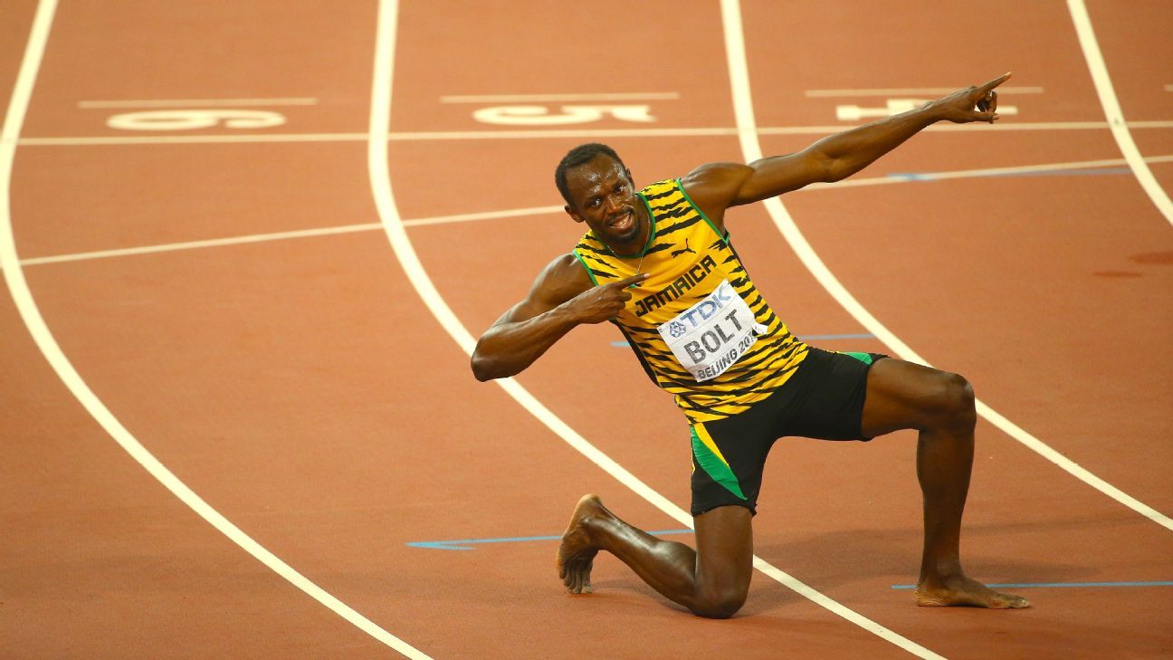 Usain Bolt gets hit by Segway after completing sprint double at worlds ...