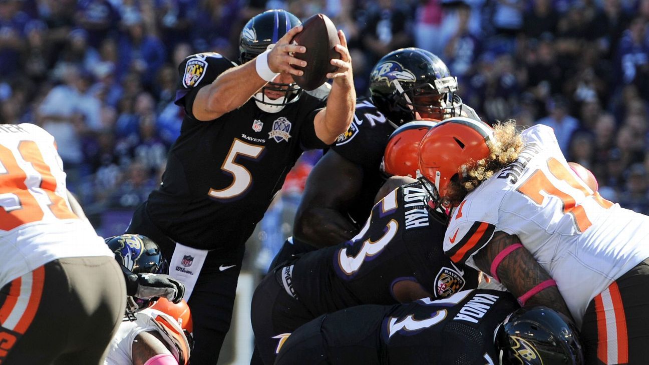 Ravens schedule features one playoff team in first seven games - ESPN ...
