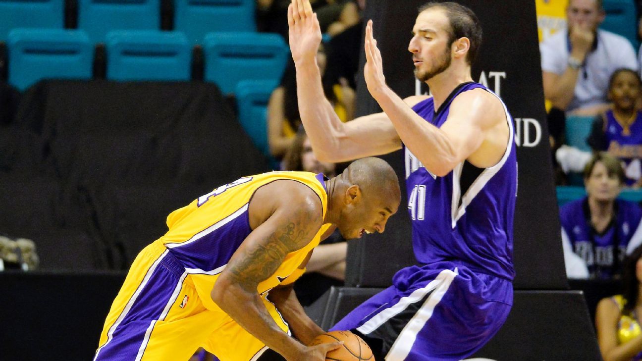 Kobe Bryant (left leg) to miss Saturday exhibition vs. Warriors - ESPN