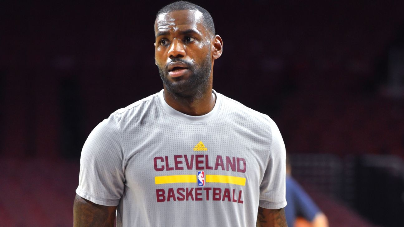 LeBron James of Cleveland Cavaliers returns to practice - ESPN