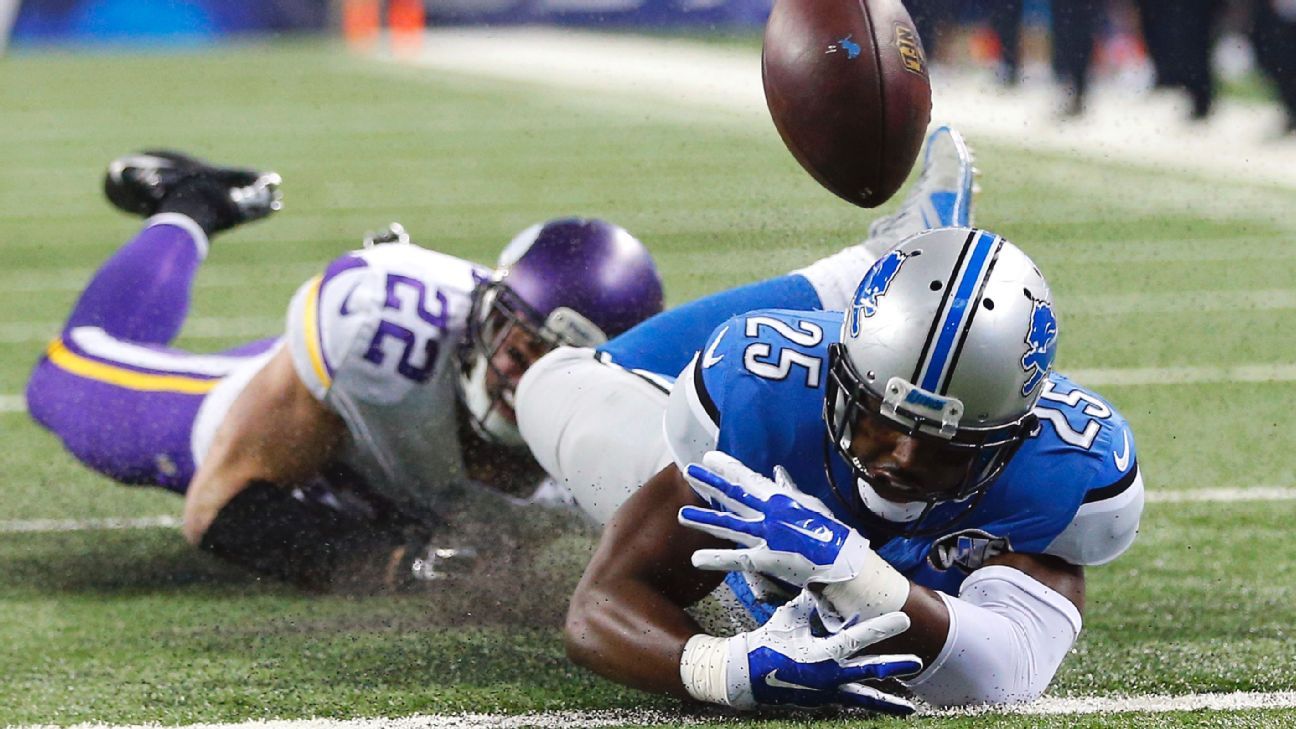 Theo Riddick of Detroit Lions to miss NFC North title game vs. Green ...