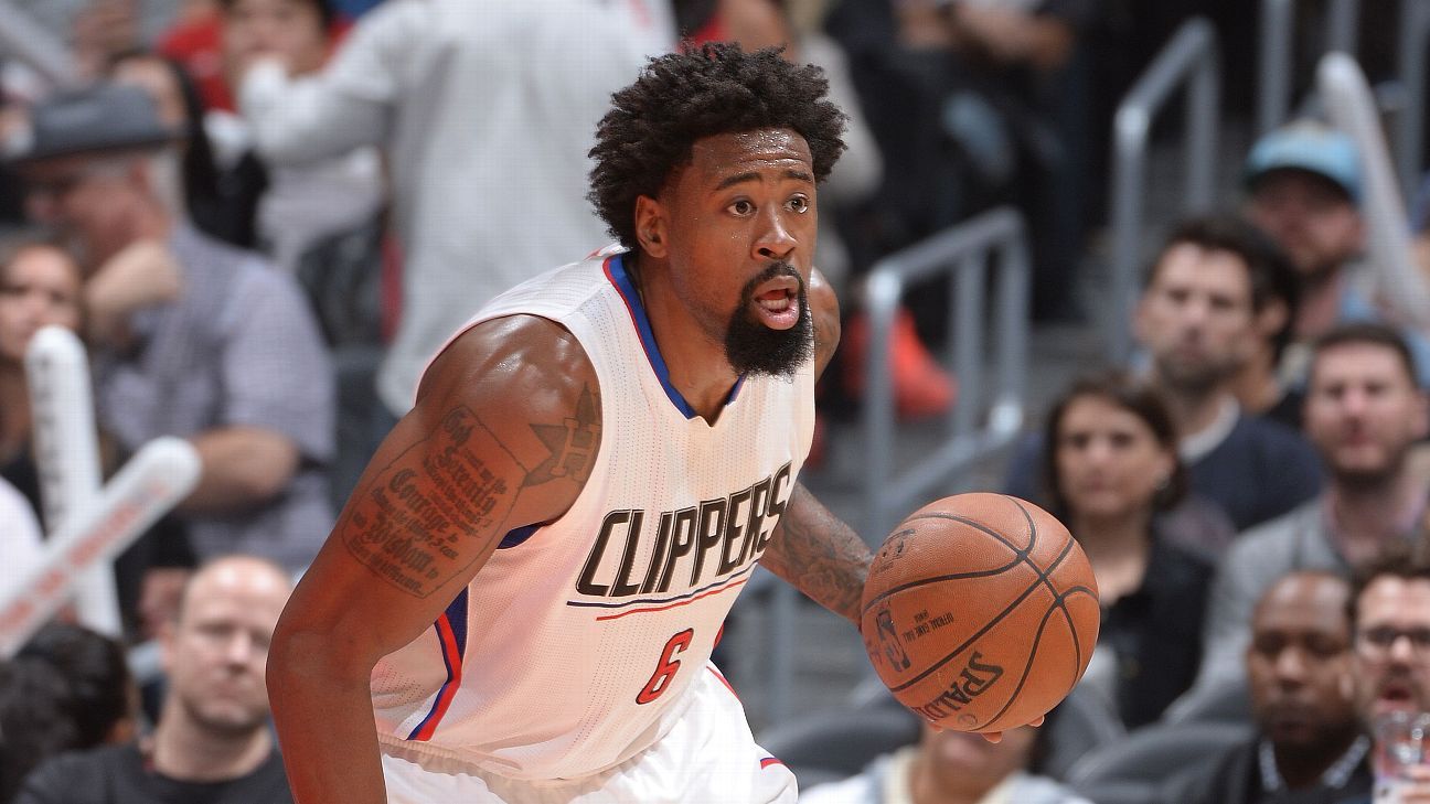 Pneumonia ends DeAndre Jordan's streak of 360 straight games - ESPN