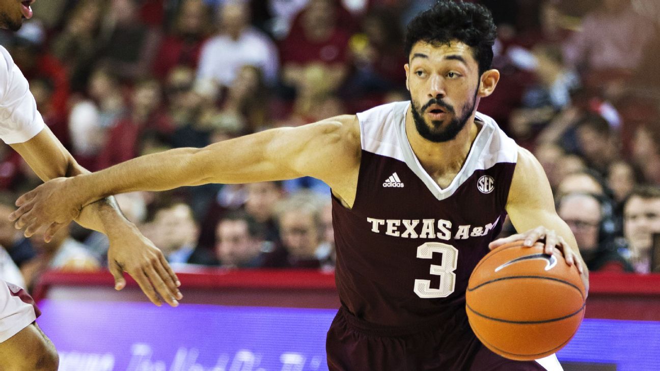 Guard Alex Robinson to seek transfer from Texas A&M Aggies - ESPN