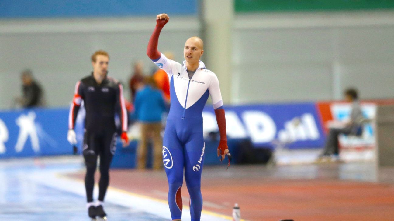 Russian speedskaters Pavel Kulizhnikov, Natalia Voronia set world ...
