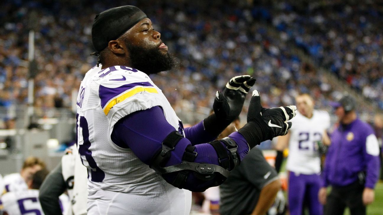 Linval Joseph of Minnesota Vikings likely out against Green Bay Packers