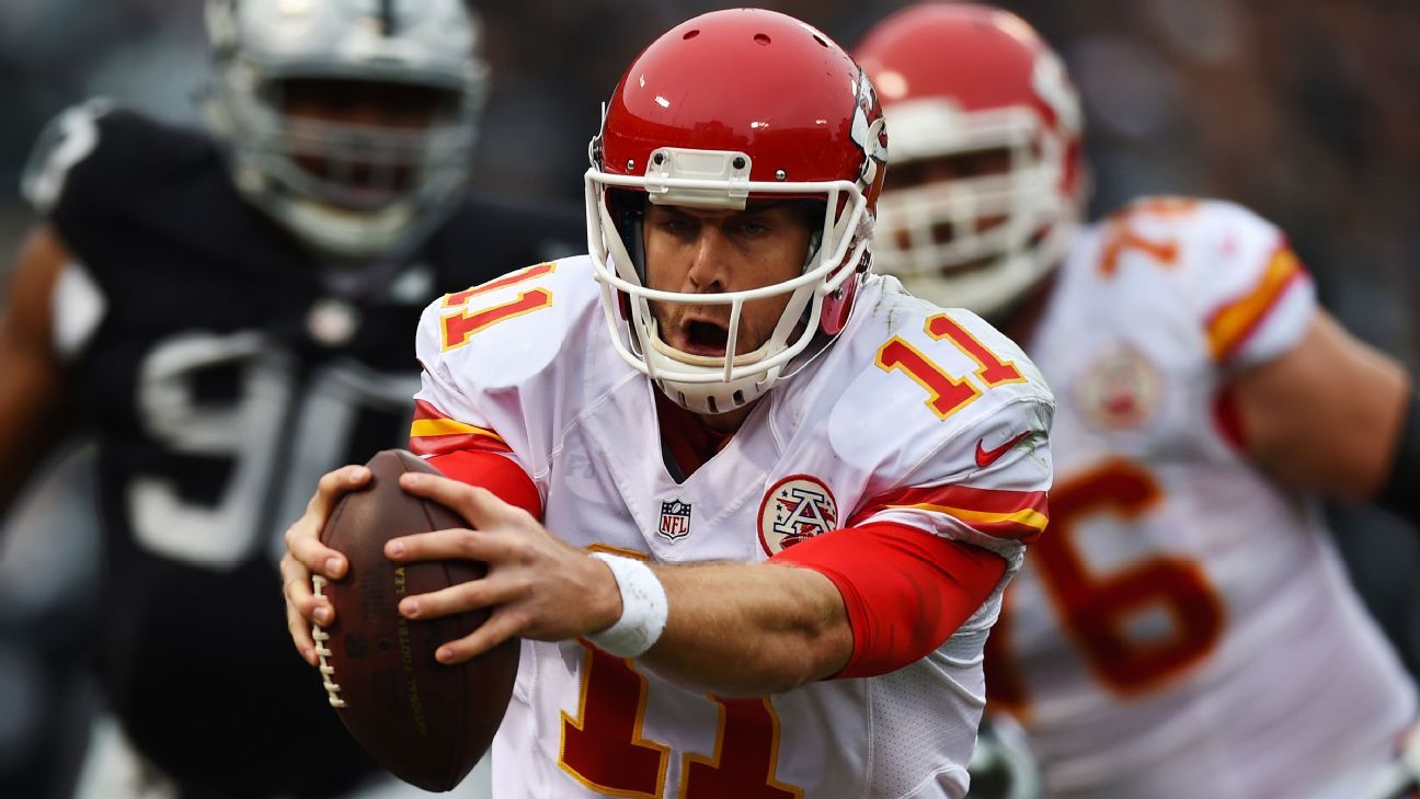 Dont Look Now But Alex Smith Is A Pretty Good Qb Espn Stats And Info Espn
