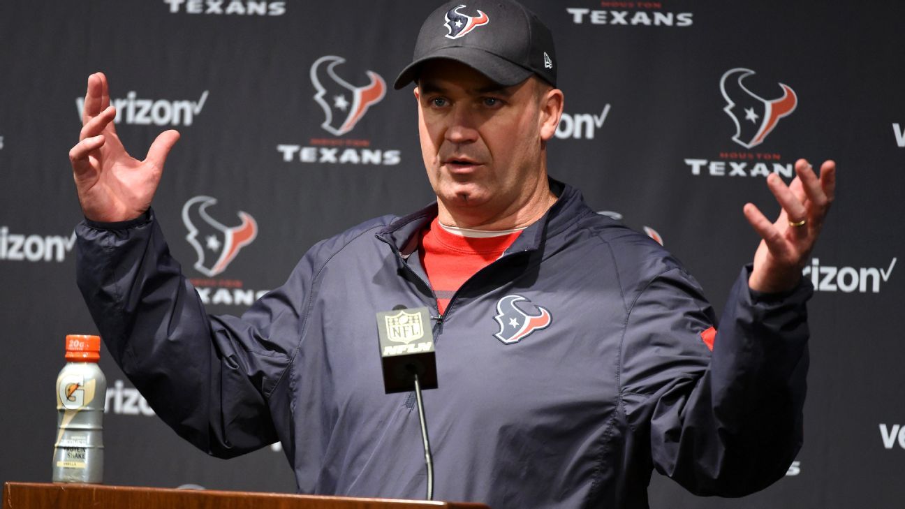 Bill O'Brien expecting to return as Houston Texans' coach - ESPN