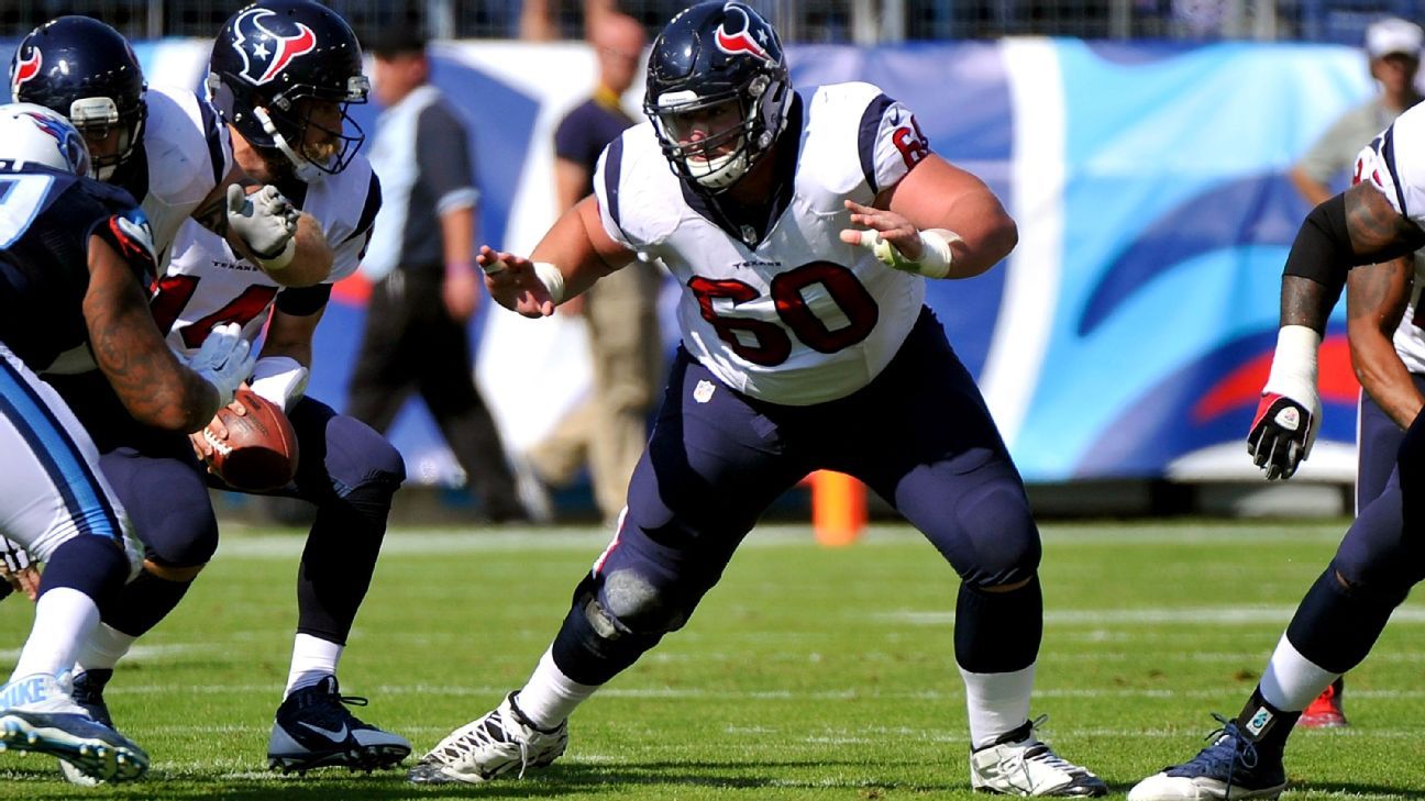 In Ben Jones, Titans getting a versatile O-lineman, and a quirky guy ...