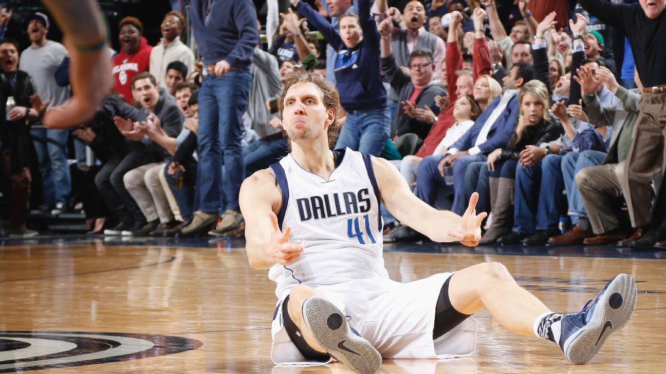 Dirk Nowitzki comes up clutch again in Dallas Mavericks' victory - ESPN ...