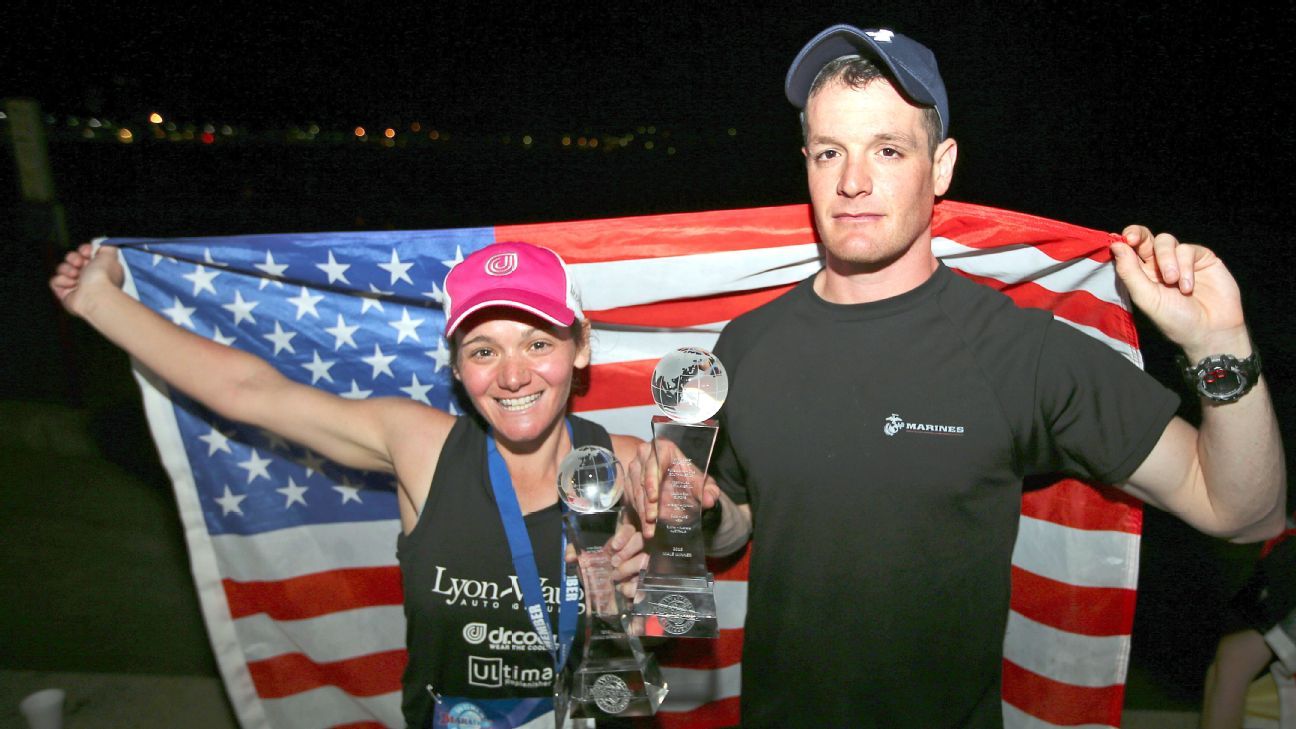 Daniel Cartica, Becca Pizzi run 7 marathons in 7 days on 7 continents ...