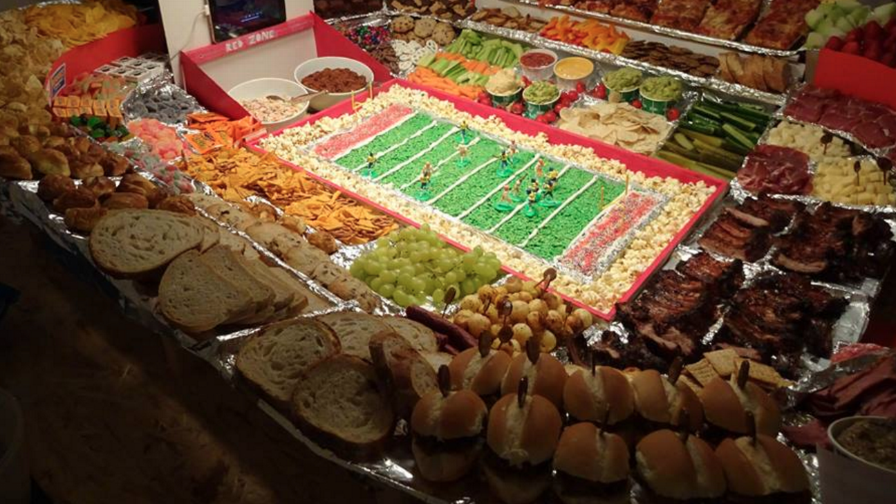 Super Bowl snack stadiums - ESPN
