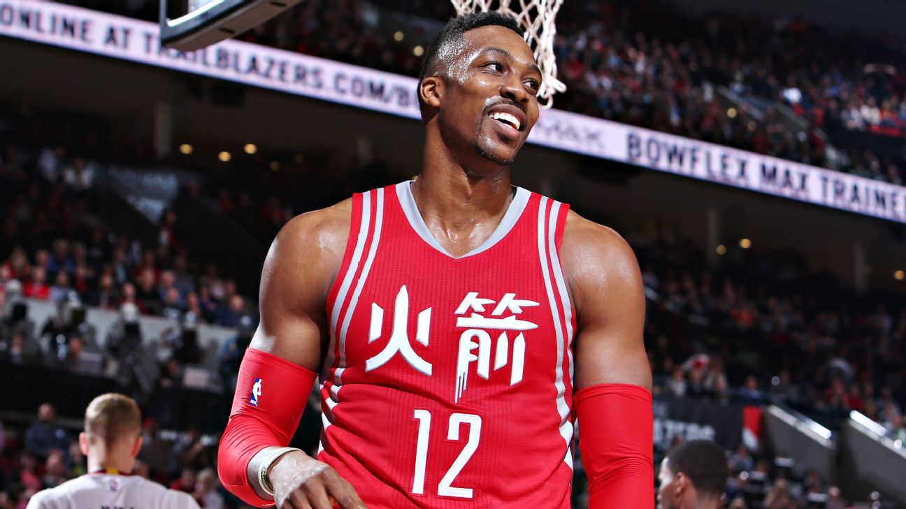 Dwight Howard Block Rockets