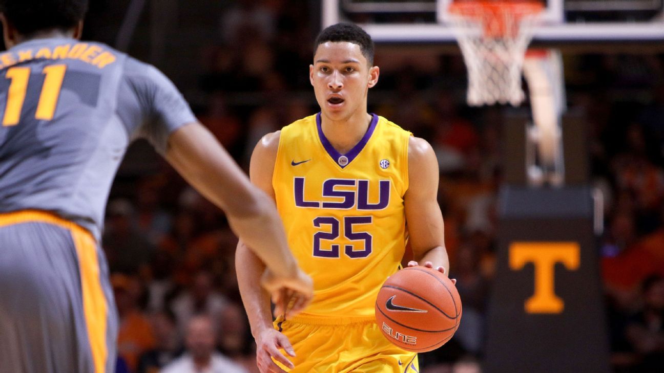 Ben Simmons of LSU Tigers comes off bench vs. Tennessee Volunteers - ESPN