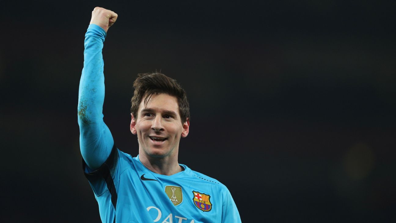 Barcelona led by Lionel Messi in UCL win vs. Arsenal - ESPN