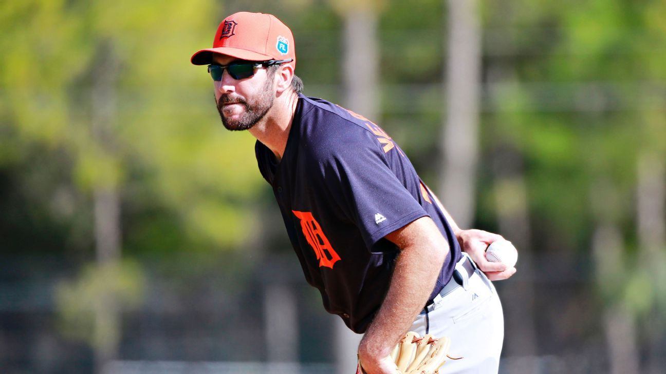Detroit Tigers' Justin Verlander encouraged by first spring start ...