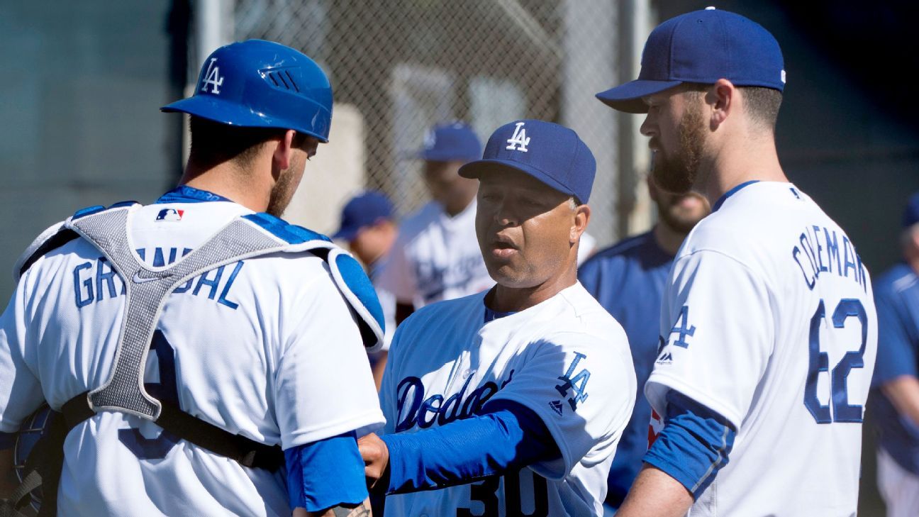 Dodgers' Dave Roberts: It's business as usual in first spring game ...