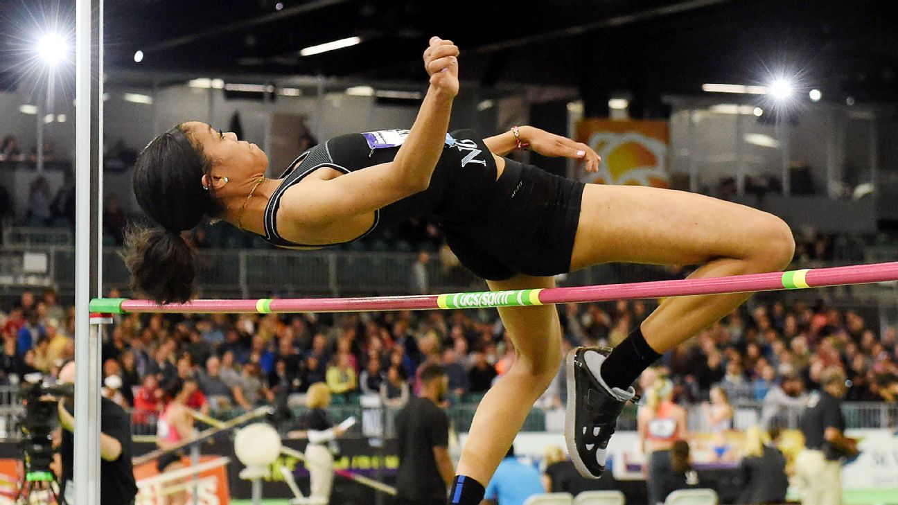Vashti Cunningham, Randall Cunningham's daughter, wins high jump at U.S ...